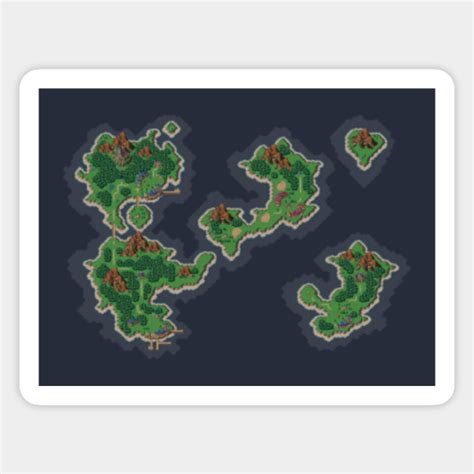 chrono trigger world map 1000 ad chrono trigger magnet teepublic