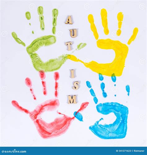 Autism Spectrum Disorder Asd Infographic Presentation Template With Icons Diagram Vector