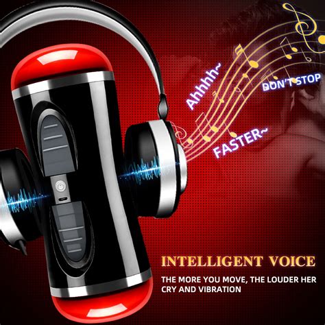 2IN1 Automatic Masturbation Cup Real Vaginal Oral Sex Dual Channel Vibrating Male Masturbator