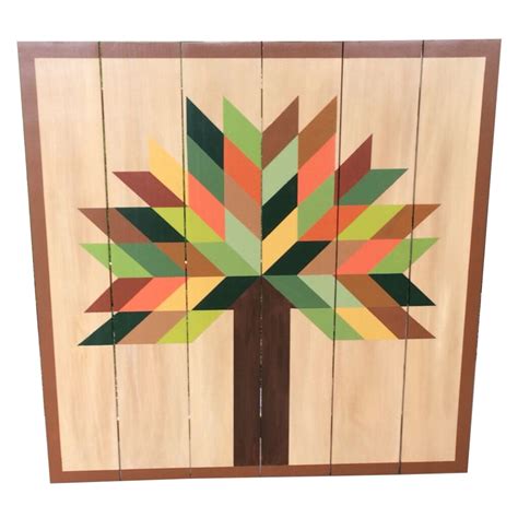 Tree Of Life Square Barn Quilt Pattern