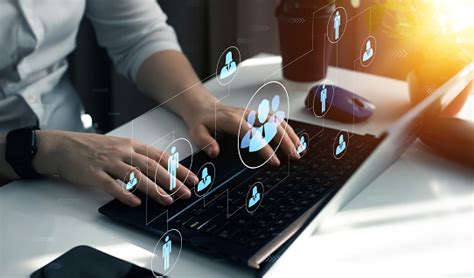 순서도를 사용한 비즈니스 프로세스 및 워크플로 자동화 비즈니스 계층 구조 구성원 간의 질서 또는 종속 관계 가상 화면 마인드맵 또는 오가니그램 기업위계에 대한 스톡 사진 및