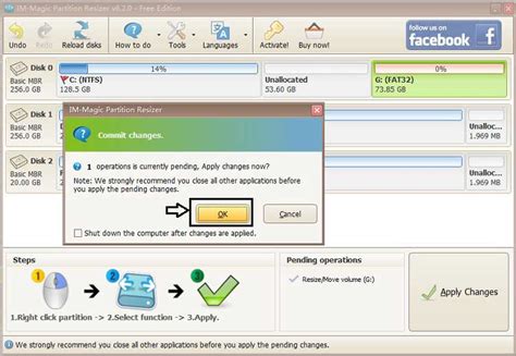 Free Shrink FAT32 Partition With Free Software When Diskpart Failed