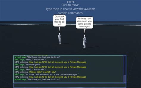 Chat UI Speech Bubbles System