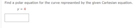 Solved Find A Polar Equation For The Curve Represented
