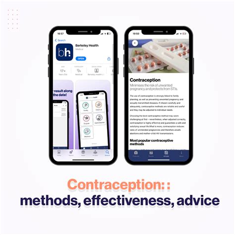 Contraception Methods Effectiveness Advice Berkeley Health Limited