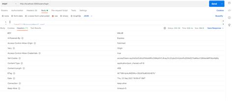 Node Js Httponly Cookies Not Set To Browser Client Side With Laravel Stack Overflow