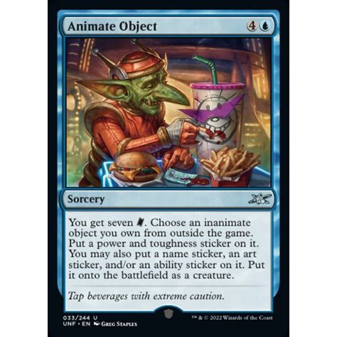 Animate Object Magic The Gathering Nm Single Shopee Singapore