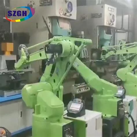 China 4axis Pick Robot Arm Packing Line Palletizer Stacking Handling Flitting Robot Arm Liquid