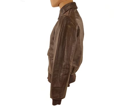 Original Vintage Avirex Limited Type A2 Leather Flight Jacket