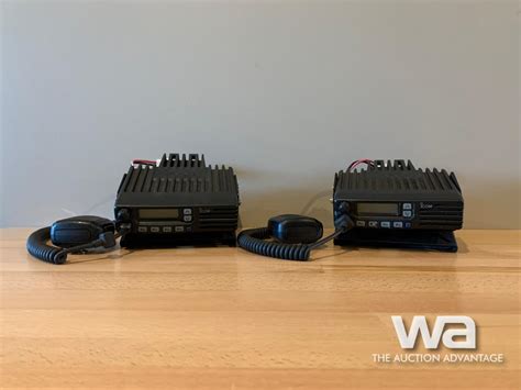 (2) ICOM Mobile Radios