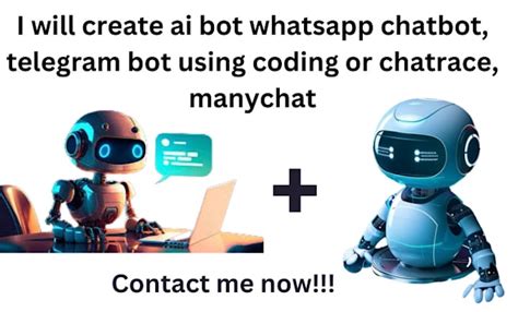 Create Ai Bot Whatsapp Chatbot Telegram Bot Using Coding Or Chatrace