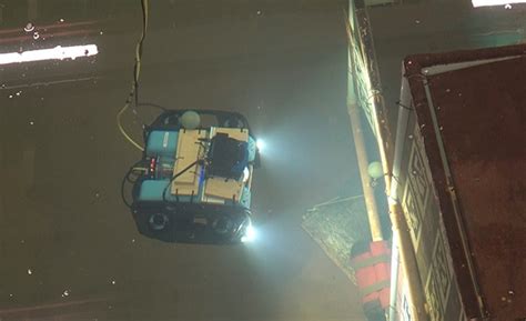Autonomous Underwater Robot Undergoing Trials In Heriot Watt