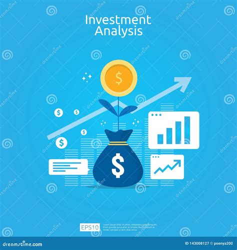 Financial Investment Analysis Concept For Business Marketing Strategy