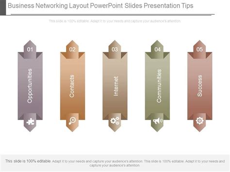Business Networking Layout Powerpoint Slides Presentation Tips