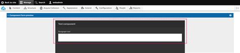 Create A Component Acquia Cohesion Docs