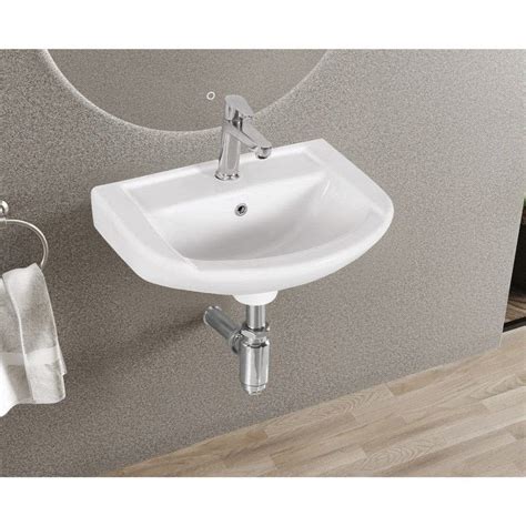 Buy Sunny Ceramic Wall Mount Wash Hand Basin 457x356mm Shop At Supply