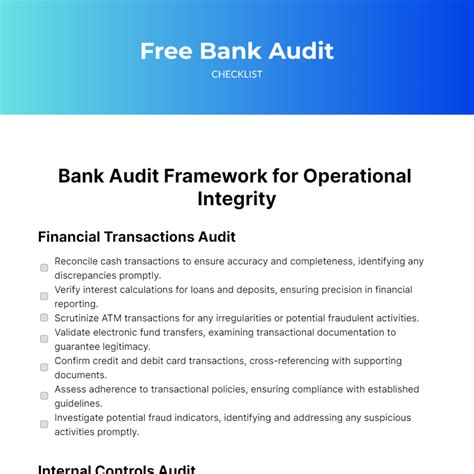 Free Nursing Audit Checklist Template To Edit Online