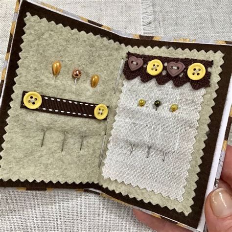 Handmade Needle Book Sunflower Needle Case Etsy Uk Needle Book