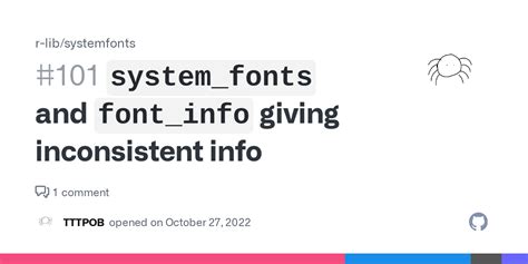 System Fonts And Font Info Giving Inconsistent Info Issue R Lib Systemfonts GitHub