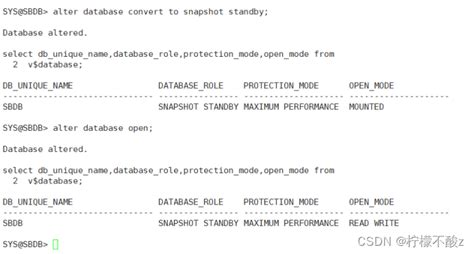 data guard 快照备库 dataguard 快照备库 csdn博客