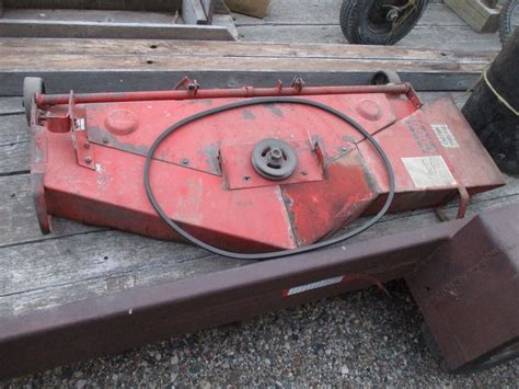 Case Garden Tractor 446 With Onan 20 Engine Roto Tiller Deck Mower Dozer Blade 6ft