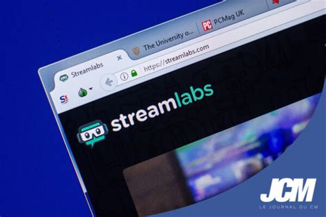 le logiciel de streaming streamlabs