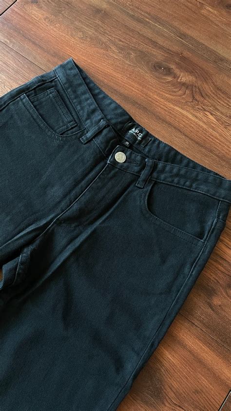 아페쎄 Apc 블랙 데님 25사이즈 후루츠패밀리