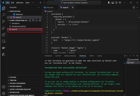 Provision An Nginx Server Using Docker On Windows Dev Community