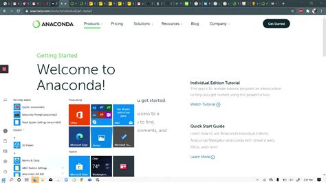 Installing Anaconda For Python And Running Tensorflow In Jupyter Notebook Youtube