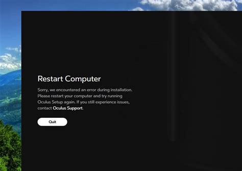 new oculus software fails to install every time anybody else seeing