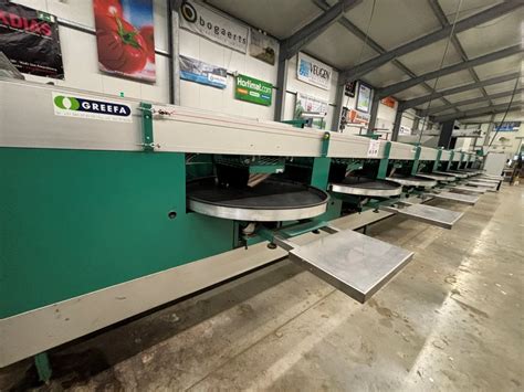 Greefa Q Sort Cucumber Sorting Machine With 8 Exits For Aubergines