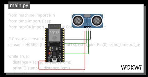 Ultrasonic Sensor Using Python Wokwi Esp32 Stm32 Arduino Simulator Ultrasonic Sensor Using Python Wokwi Esp32 Stm32 Arduino Simulator