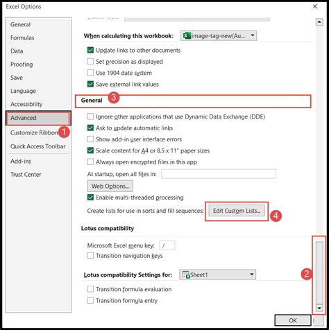 ¿cómo Crear Una Lista Personalizada En Excel