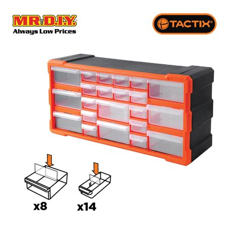 Tactix 22 Drawers Storage Bin Mr D I Y Ecommerce M Sdn Bhd