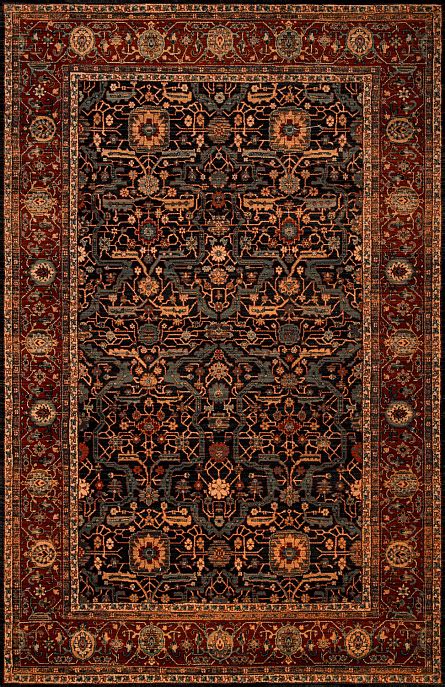 Купить бельгийский ковер из шерсти KASHQAI 4348-500 с доставкой по ...