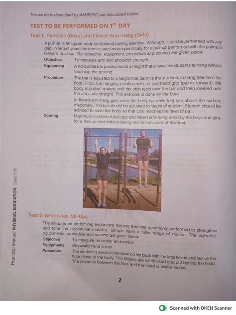 Class Xii Ph Edu Practical Pdf