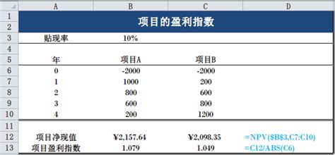 使用excel进行财务金融建模03：资本预算 正数办公