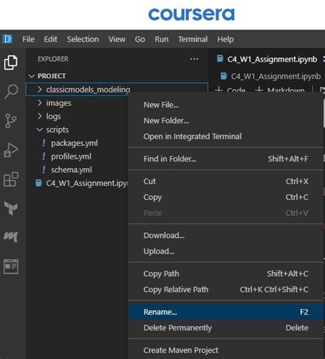 c4w1 programming assignment assignment 1 data modeling with dbt