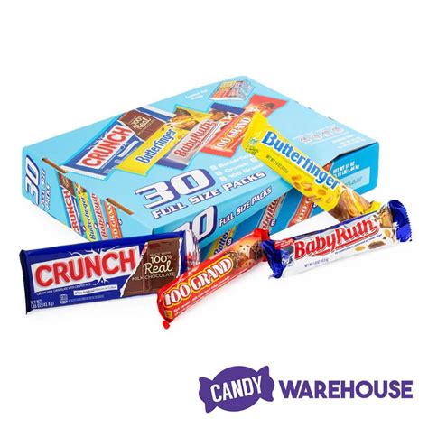 Nestle Candy Bars 30 Piece Variety Pack Candy Warehouse