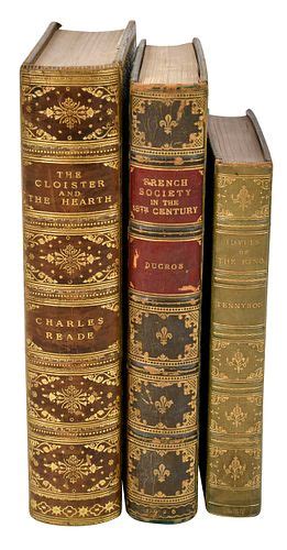 Three Fine Leather Bindings Sold At Auction On 26th June Brunk Auctions