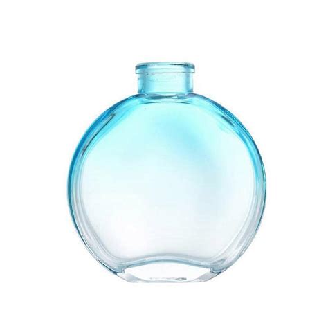 1 Bottle Gradient Color Empty Glass Diffuser Bottle For Aromatherapy