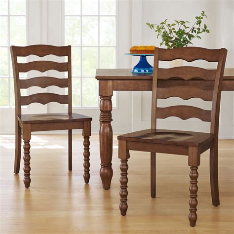The Pioneer Woman Harper Solid Wood Farmhouse Dining Chairs Set Of 2