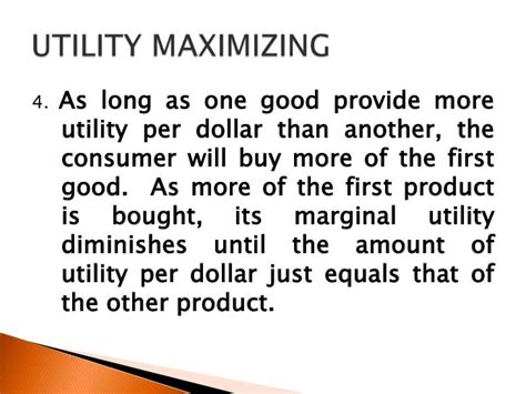 Chapter 21 Consumer Behavior And Utility Maximization