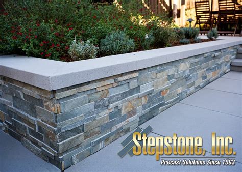 Innovative Landscaping With Stair Treads Wall Caps And Paver Designs