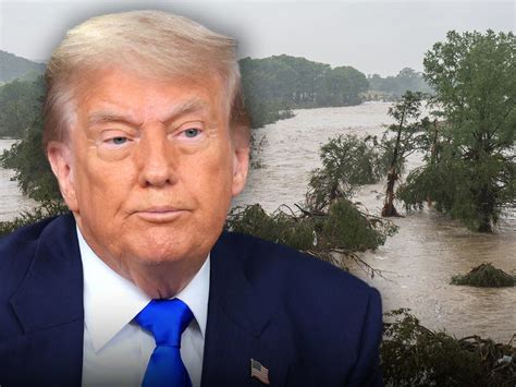 President Donald Trump Approves Major Disaster Declaration As Texas