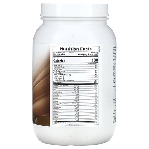 Naturesplus Spiru Tein Protein Powder Meal Chocolate 37 Lbs 1680 G