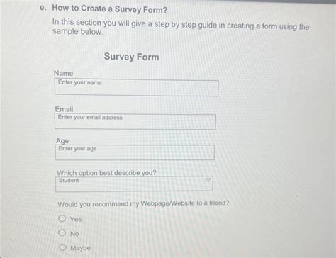 Solved How To Create This Form In Html With A Submit Button Chegg