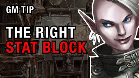 Choosing The Right 5e Stat Block YouTube