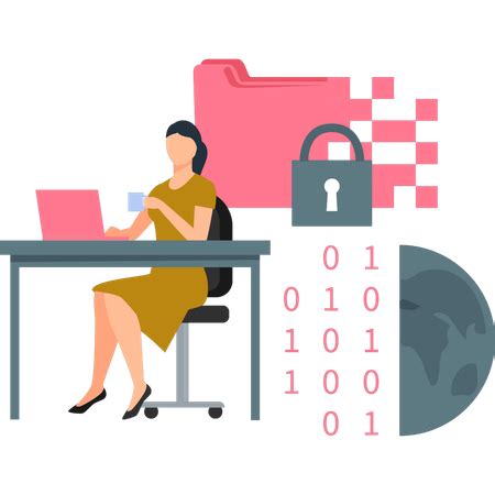 Girl Programmer Illustrations Free Download In SVG PNG