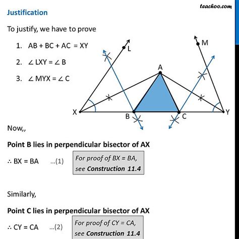 Construction 116 Construct Triangle Given Perimeter Two Angles